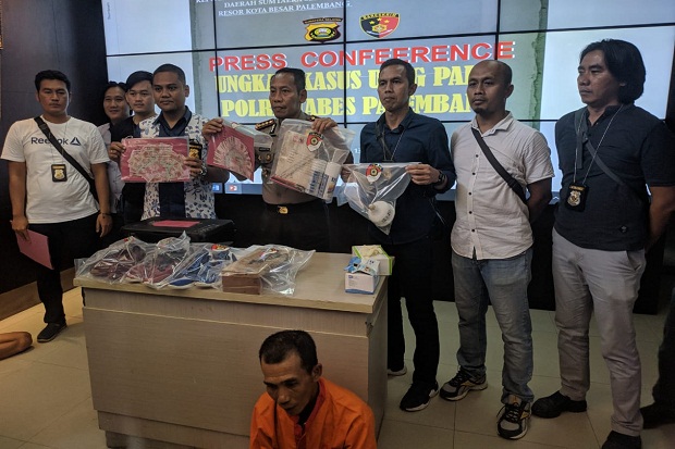 Ingin Hidup Mewah Pengangguran Cetak Uang Palsu Sumatratimes